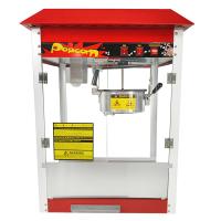 China Electric Popcorn Maker for Snack Food Red Caramel Popcorn Machine Application Fields for sale