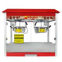 China Low Noise Level Automatic Double Pot Sweet Popcorn Maker Popcorn Making Machine 860*420*740mm for sale