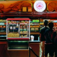 China Commercial Food Warmer 1800W Popcorn Warming Showcase with 860*420*740mm Size for sale