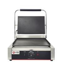 China SMOKELESS Function All Stainless Steel Electric Panini Contact Grill for Commercial for sale