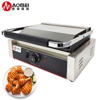 China Interchangeable Sandwich Plates Electric Sandwich Panini Grill for Hotel Restaurant for sale