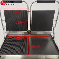 China Electric Grill Stainless Steel Toaster Contact Grill Panini Press Grill Commercial for sale