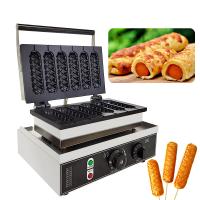 China Non-stick Waffle Corn Machine for Hotdog and Corn Dog Snack Making in Restaurants for sale