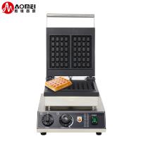 China Outdoor Waffle Maker Machine with Non-stick Square Shape and Electricity Power Source for sale