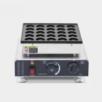 China 110V Commercial Waffle Maker Machine with Temperature Range of 50-300C and Compact Design for sale