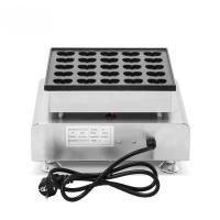 China 110V Commercial Waffle Maker Machine with Temperature Range of 50-300C and Compact Design for sale