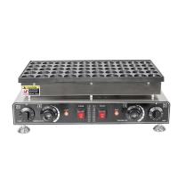 China Commercial Snack Equipment Double Head Pancake Maker with Automatic Waffle Making for sale