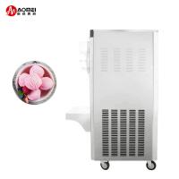 China Commercial Gelato Machine Italian Hard Ice Cream Machine with and One-Set Feed System for sale