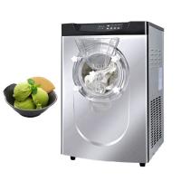 China 1.25HP Compressor 10-14L/H Output Large Cylinder Hard Ice Cream Maker for Commercial for sale