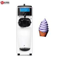 China Compact and Affordable 6L*1 Hopper Volume Commercial Ice Cream Maker Machine for sale