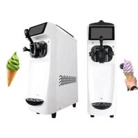 China Stainless Steel Table Top Soft Ice Cream Machine for Commercial Catering Applications for sale