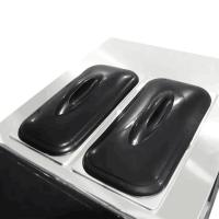 China Pre-cooling System Soft Ice Cream Maker with 3 Flavors 540x850x1500mm Stainless Steel for sale