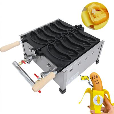China 5pcs Gas Electric Long Waffle Maker Nonstick for Nonstick Waffle Making Machines for sale