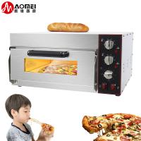 China 2000W Single Pizza Oven for Professional Pizza Makers in Bakery Restaurant Kitchen for sale
