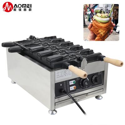 China Custom Mould Fish Shape Waffle Maker Machine for Electric Cakes and Frozen Treats for sale