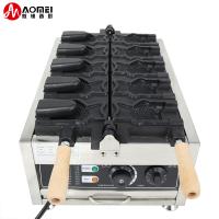 China Custom Mould Fish Shape Waffle Maker Machine for Electric Cakes and Frozen Treats for sale