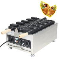 China Custom Mould Fish Shape Waffle Maker Machine for Electric Cakes and Frozen Treats for sale