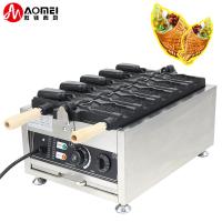 China Custom Mould Fish Shape Waffle Maker Machine for Electric Cakes and Frozen Treats for sale