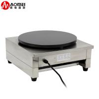 China 450*450*220mm Electric Crepe Maker Machine for Snack Equipment in Stainless Steel for sale