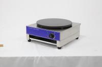 China Commercial Snack Machine TGC-1 Double Head Crepe Pancake Maker with 2800Pa Pressure for sale