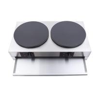 China 900*540*230mm Professional Stainless Steel Commercial Non-stick Electric Double Single Crepe Maker for sale