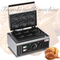 China 385*275*230mm Commercial 6pcs Mini Fish Shape Waffle Maker Goldfish Taiyaki Machine for sale