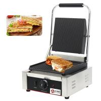China Commercial Contact Grill for Home or Restaurant Panini Sandwich Making Machine 220V for sale