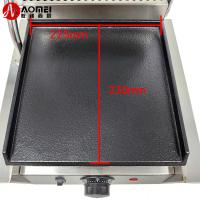 China Electric Griddle Panini Grill Sandwich Maker Contact Grill Machine 1800W Easy to Clean for sale