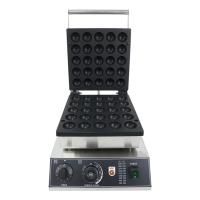 China Commercial Ball Shape Machine Egg Waffle Maker for Home Mould size Dia40*H20 25 Holes for sale