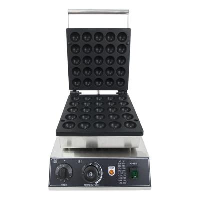 China Commercial Ball Shape Machine Egg Waffle Maker for Home Mould size Dia40*H20 25 Holes for sale