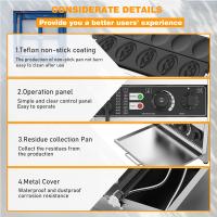 China AM-W5E High Productivity Waffle Maker Machine for Waffle Baking Process for sale