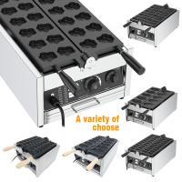 China 3000W Bear Paw Muffin Baking Machine with Cat Paw Shape Voltage 220v Cartoon Waffle for sale