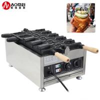 China Stainless Steel Electric Taiyaki Machine with Long Service Life and 375*700*290mm Size for sale