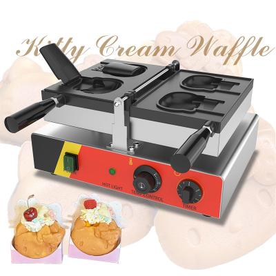 China Temperature Range of 50-300C Cat Shaped Hello Kitty Taiyaki Waffle Machine for Home for sale