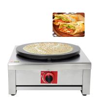 China LPG Voltage Single Plate Gas Crepe Maker and Pancake Makers for Fast Food Restauran for sale