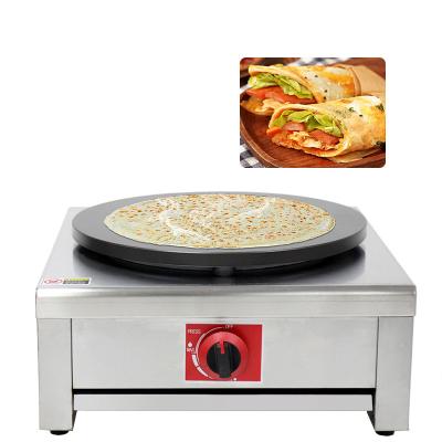 China LPG Voltage Single Plate Gas Crepe Maker and Pancake Makers for Fast Food Restauran for sale