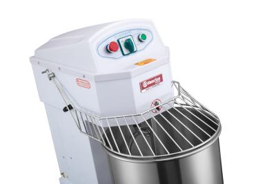 China 30 Liter Single Speed Double Motion Spiral Dough Mixer For Pizza Bread Baking for sale