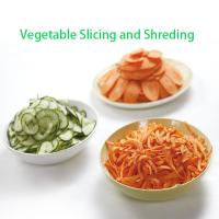 China Stainless Steel 400kg/h Commercial Vegetable Shredder Automatic Lemon Slicing Machine for sale
