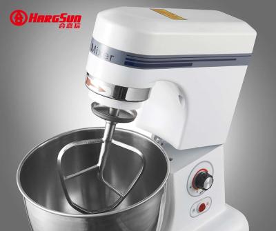 China 7L 0.5kg Electric Mixer Equipment Overload Protection Commercial Cake Dough Maker for sale