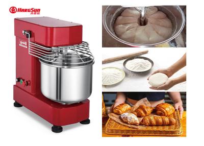China Kitchen Tabletop Small Spiral Mixer 220V 25r/Min with Stainless Steel Bowl for sale