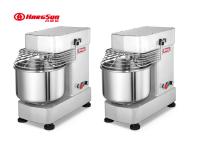 China 10L SS Small Spiral Mixer Variable Frequency Speed Adjustable 750w Table Top Dough Mixer for sale