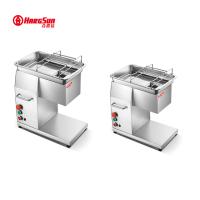 China 750W Fresh Meat Cutting Machine 800kg/H	3mm 38kg Double Cutter Design for sale