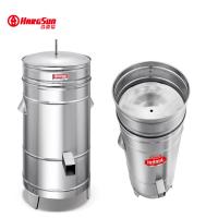 China 0.75kw Vegetable Dewatering Machine , 3-5kg/H Salad Spin Dryer machine for sale