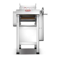 China 1.5KW 35kg Noodle Making Machine Dough Presser Industrial Pasta Maker for sale