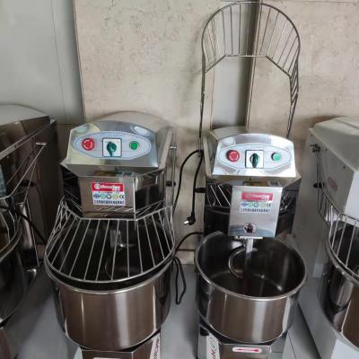 China 25kgs Capacity Spiral Dough Mixer For Making Dumplings for sale