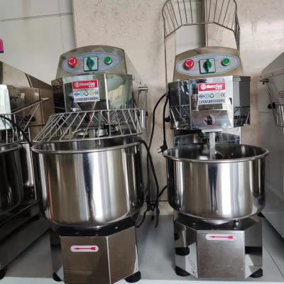 China SS304 Arm 1.5kw Spiral Dough Mixer With Automatic Timer for sale