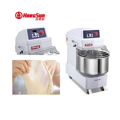 China Belt Drive Spiral Dough Mixer 20 Liter 1500W Commercial Double Speed for sale