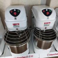 China Stainless Steel 40L Spiral Dough Mixer 220r/Min White Color for sale
