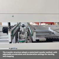 China Motorized Robotic PCB Unloader with PLC+Touch Screen Control for 0.6-4.0mm SMT Pick and Place Line for sale