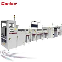 China Conber SMT Dual Track PCB NG Reject Conveyor PLC Motor Engine Adjustable Speed Turnkey Solution Factory Price 220V/110V CGWBC-500N for sale